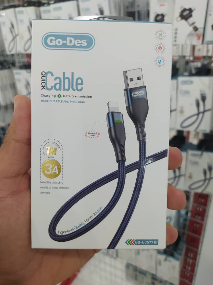 Go-Des GD-UC577 M Type-C 1M 3A usb Cable – Zore Australia